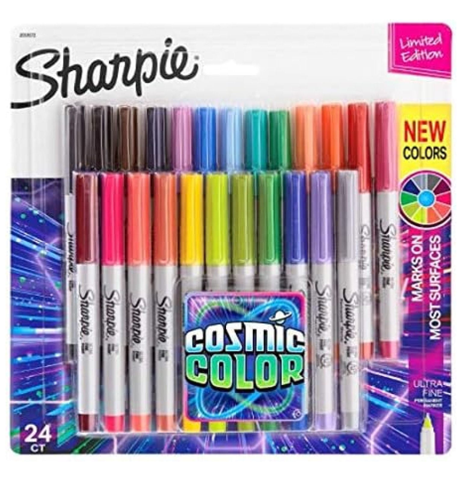 Permanent Markers, Ultra Fine Point, Cosmic Color, Limited Edition, 1 ...