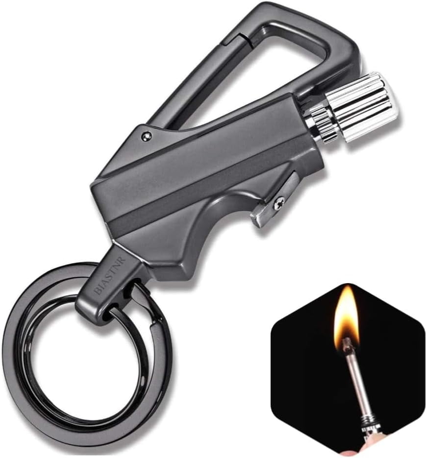 Permanent Match Infinity Lighter with Multitool Keychain Bottle Opener ...