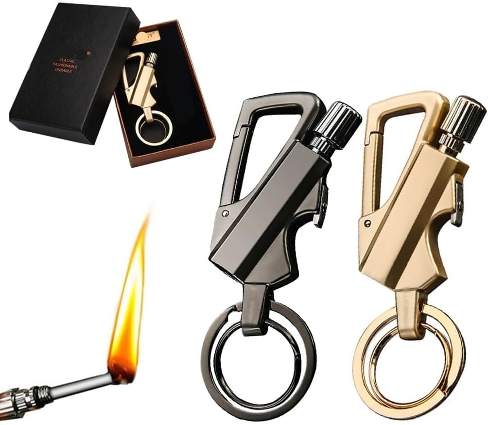 Permanent Match Infinity Lighter with Multitool Keychain Bottle Opener ...