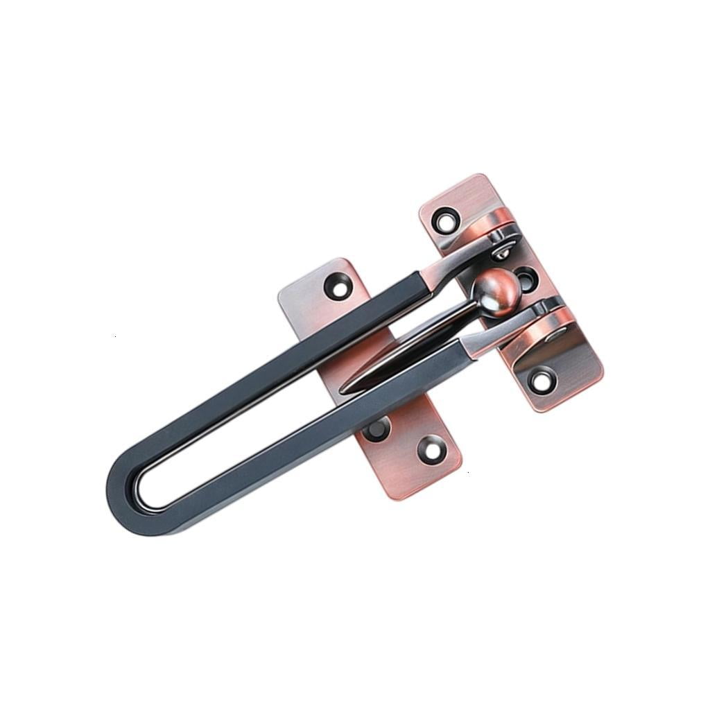 Permanent Metal Mixture Sliding Door Lock And Security Chain For Home ...