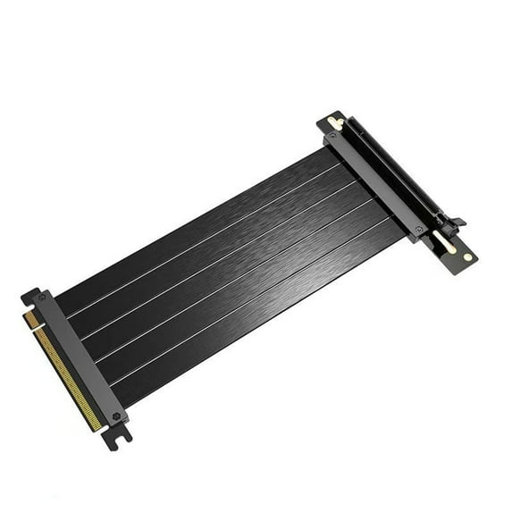 Permanent PCIE version GPU Extension Cable 90 Degree Immune to ...