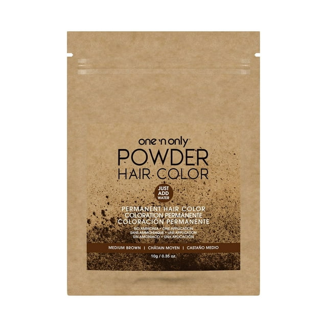 Permanent Powder Color Packet - Medium Brown - Walmart.com