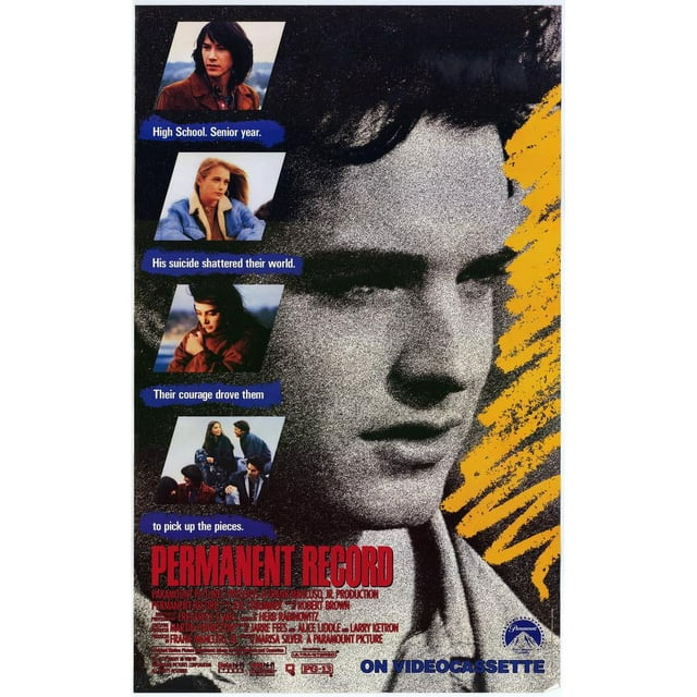Permanent Record - movie POSTER (Style B) (11" x 17") (1988) - Walmart.com