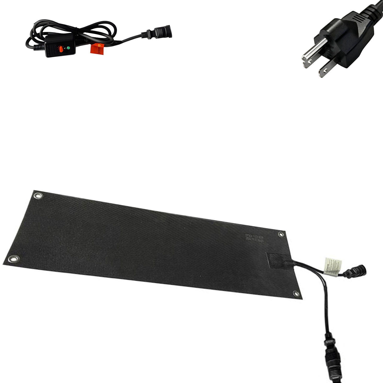 Permanent Rubber Heating Mat 30x60cm with US 110V Power for Permanent ...