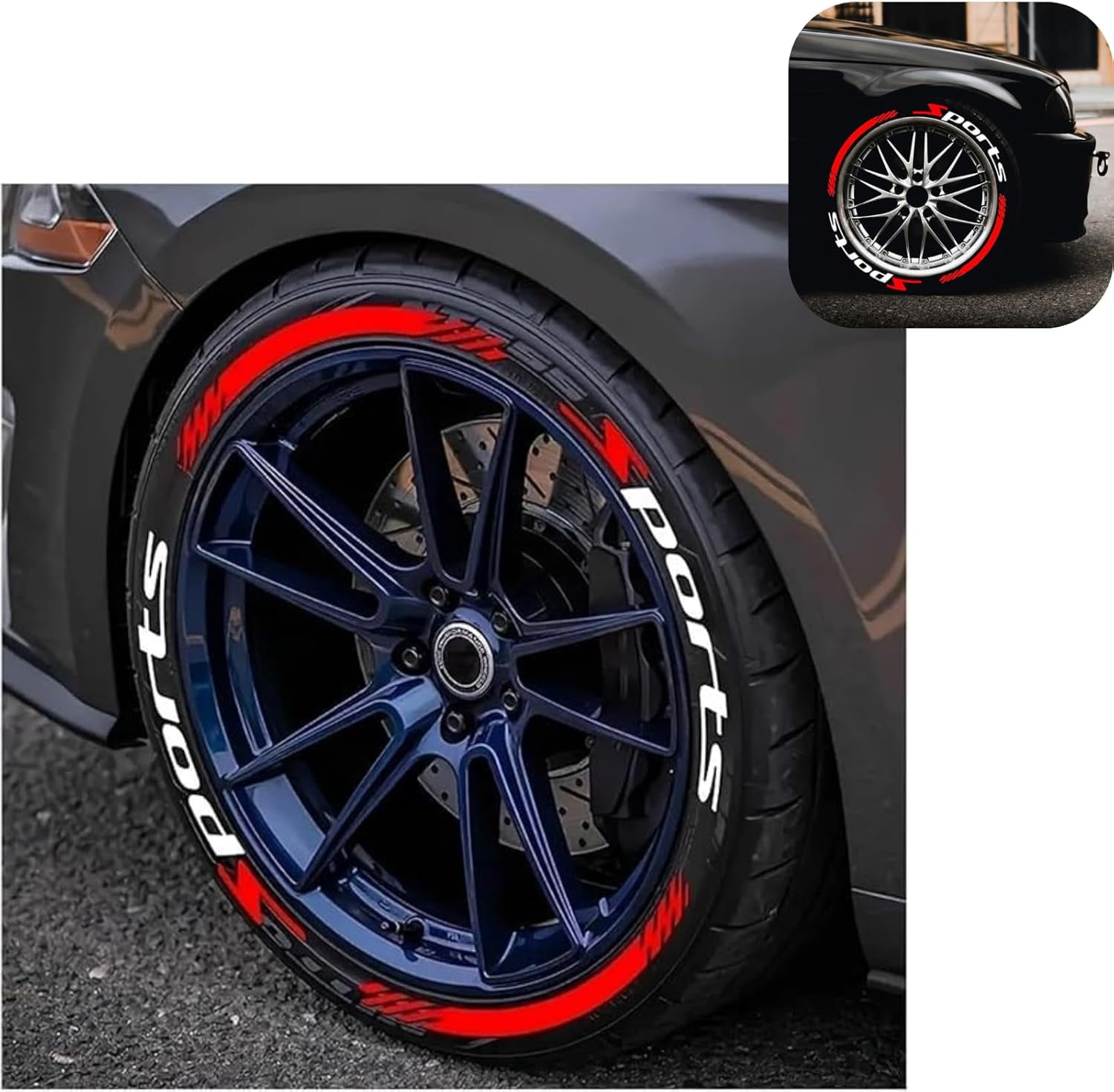 Permanent Tire Lettering