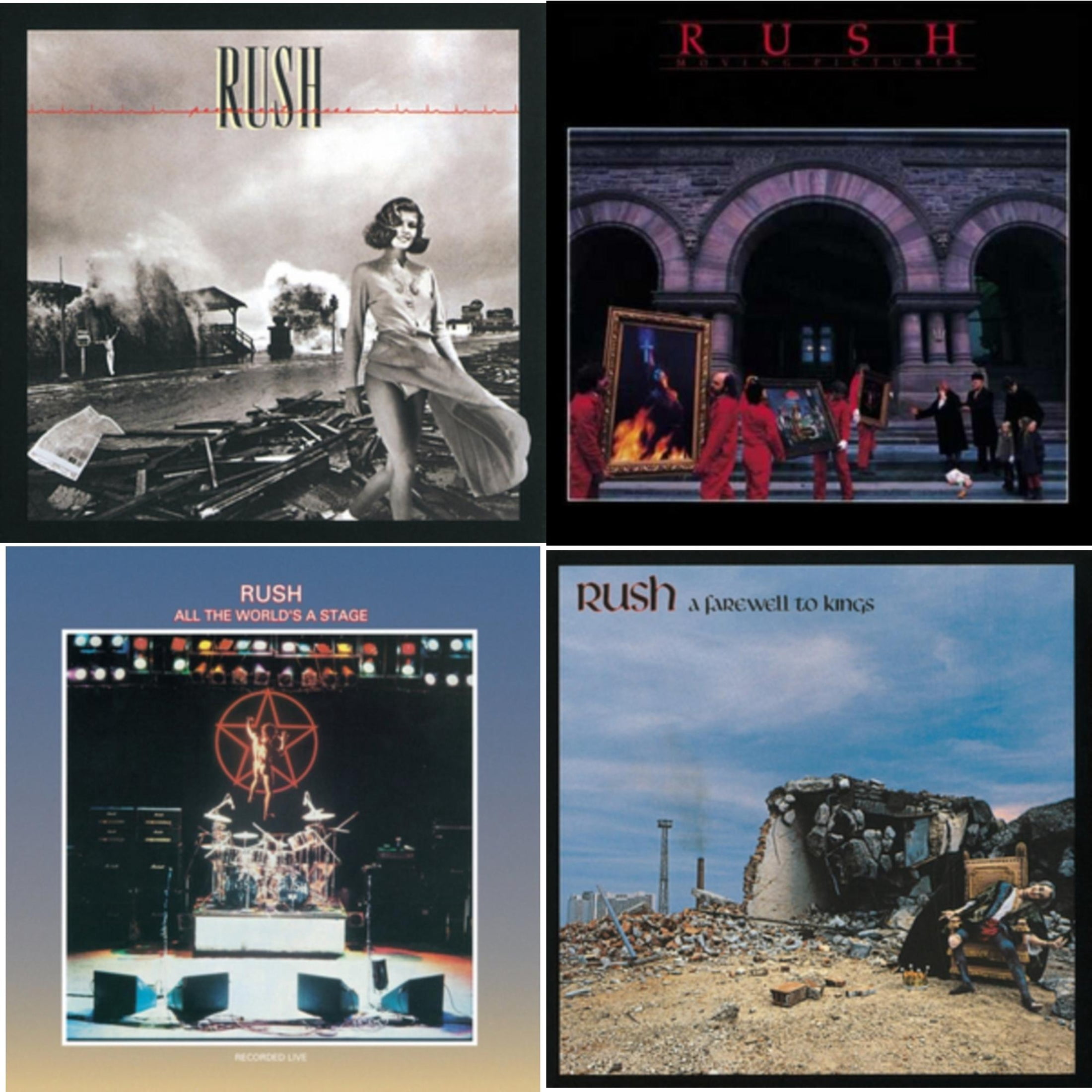 Permanent Waves (180G) & Moving Pictures (180G LP Vinyl/Dl Card) & All ...