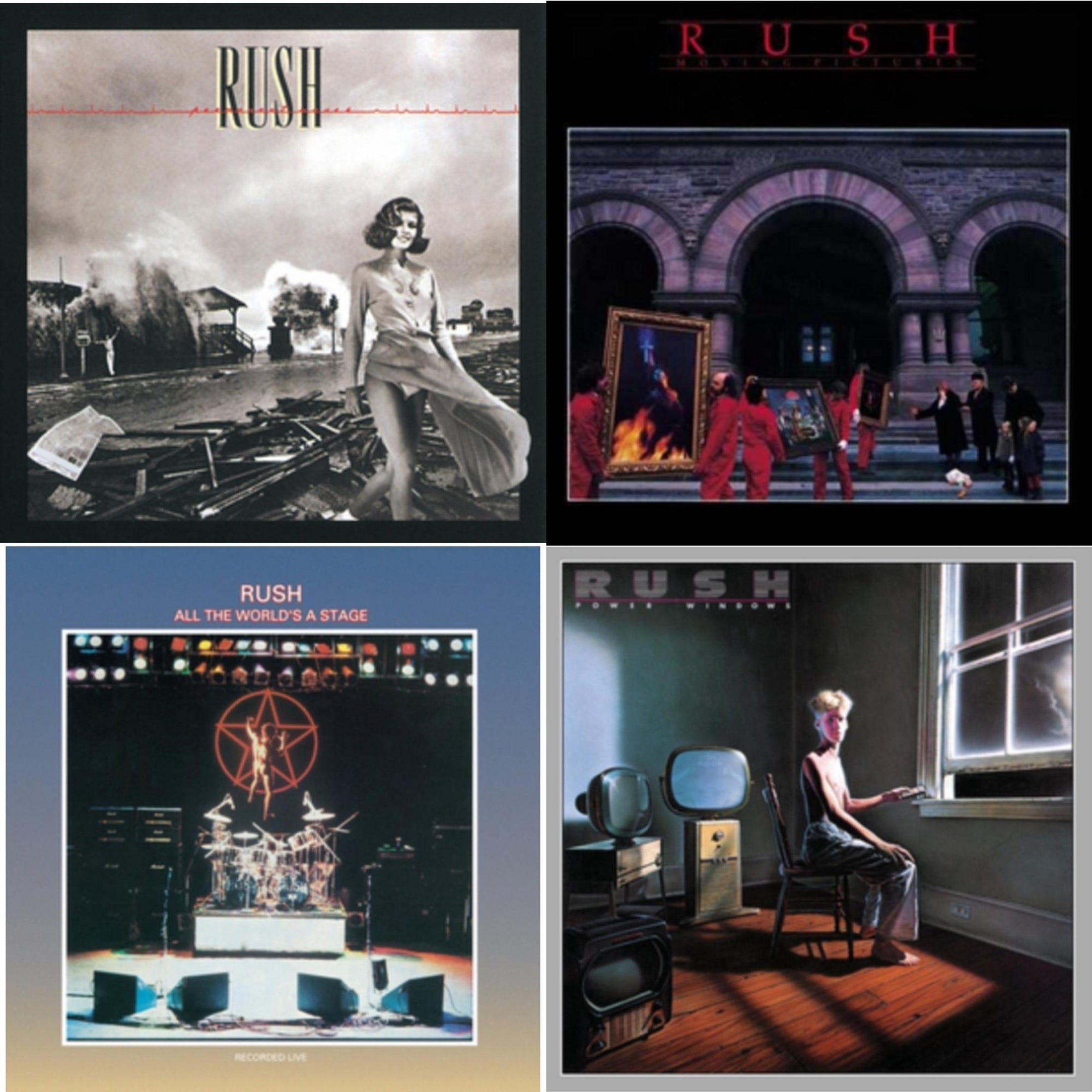 Permanent Waves (180G) & Moving Pictures (180G LP Vinyl/Dl Card) & All ...