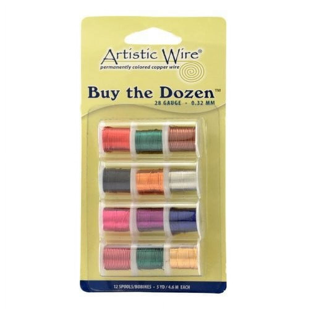 Permanently Colored Copper Wire 5 Yards 12/Pkg - Walmart.com