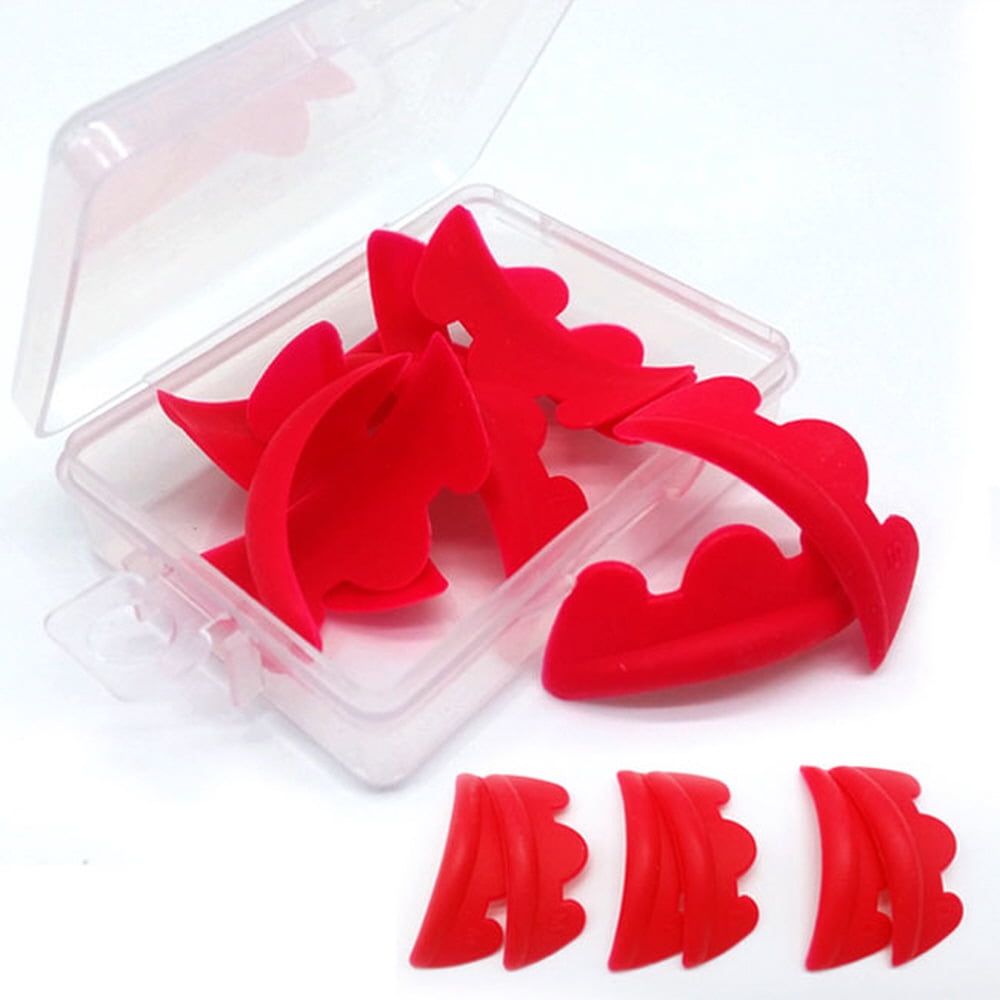 Permania Silicone Eyelash Perm Rod 5 Pairs - Walmart.com