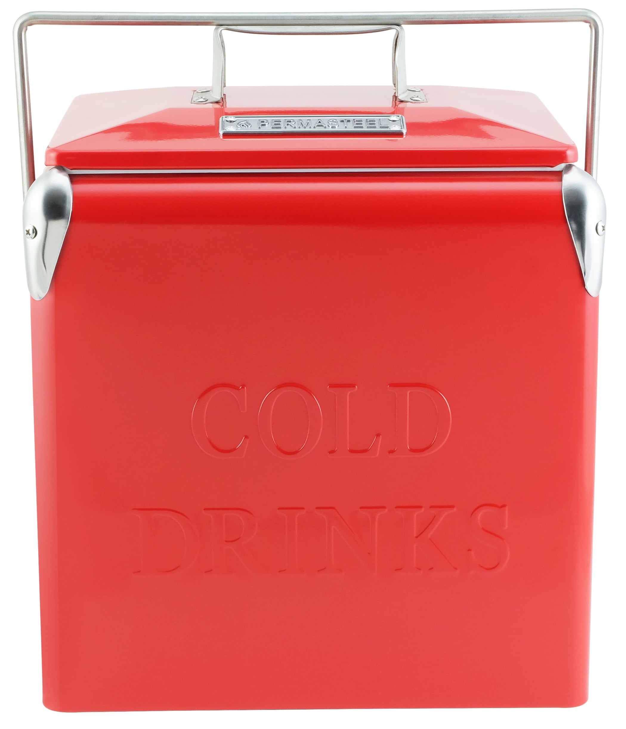 Permasteel 14 qt. Red Portable Picnic cooler - Walmart.com