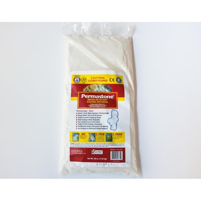 Permastone Activa 48 oz Bag of Casting Compound - Walmart.com