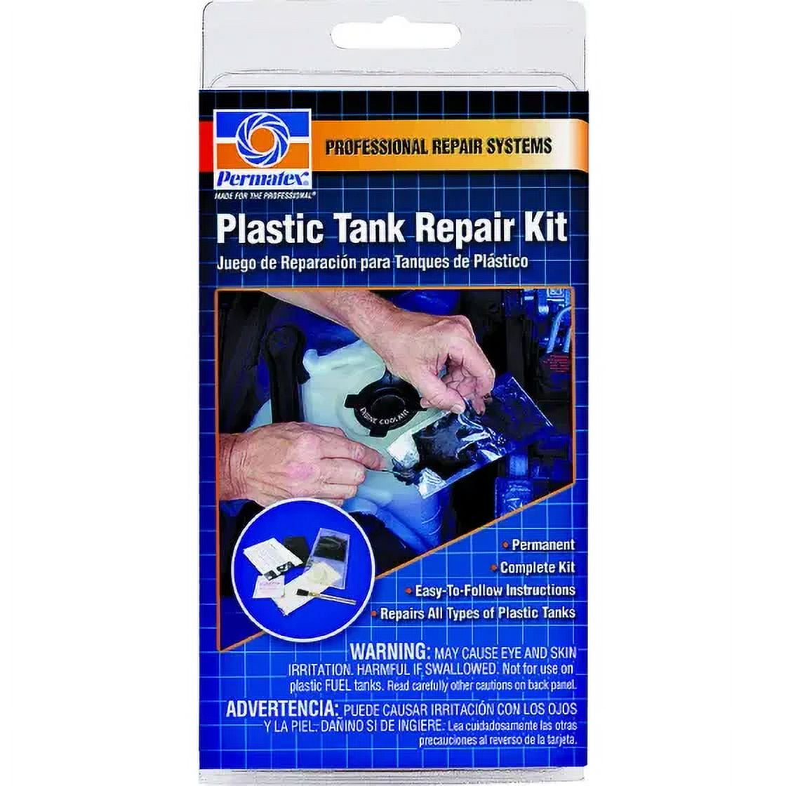 Permatex 09100 Tank Repair Kit, Liquid, Mild Part-1/Mercaptan Part-2 ...