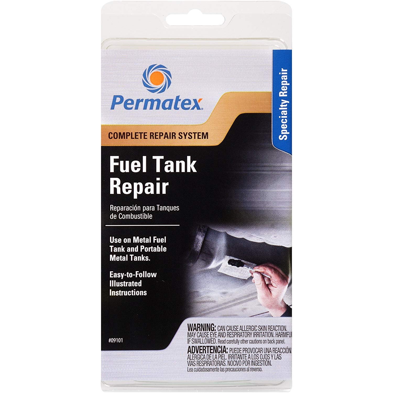 Permatex Fuel Tank Repair Kit Automotive Specialty Parts, Black ...