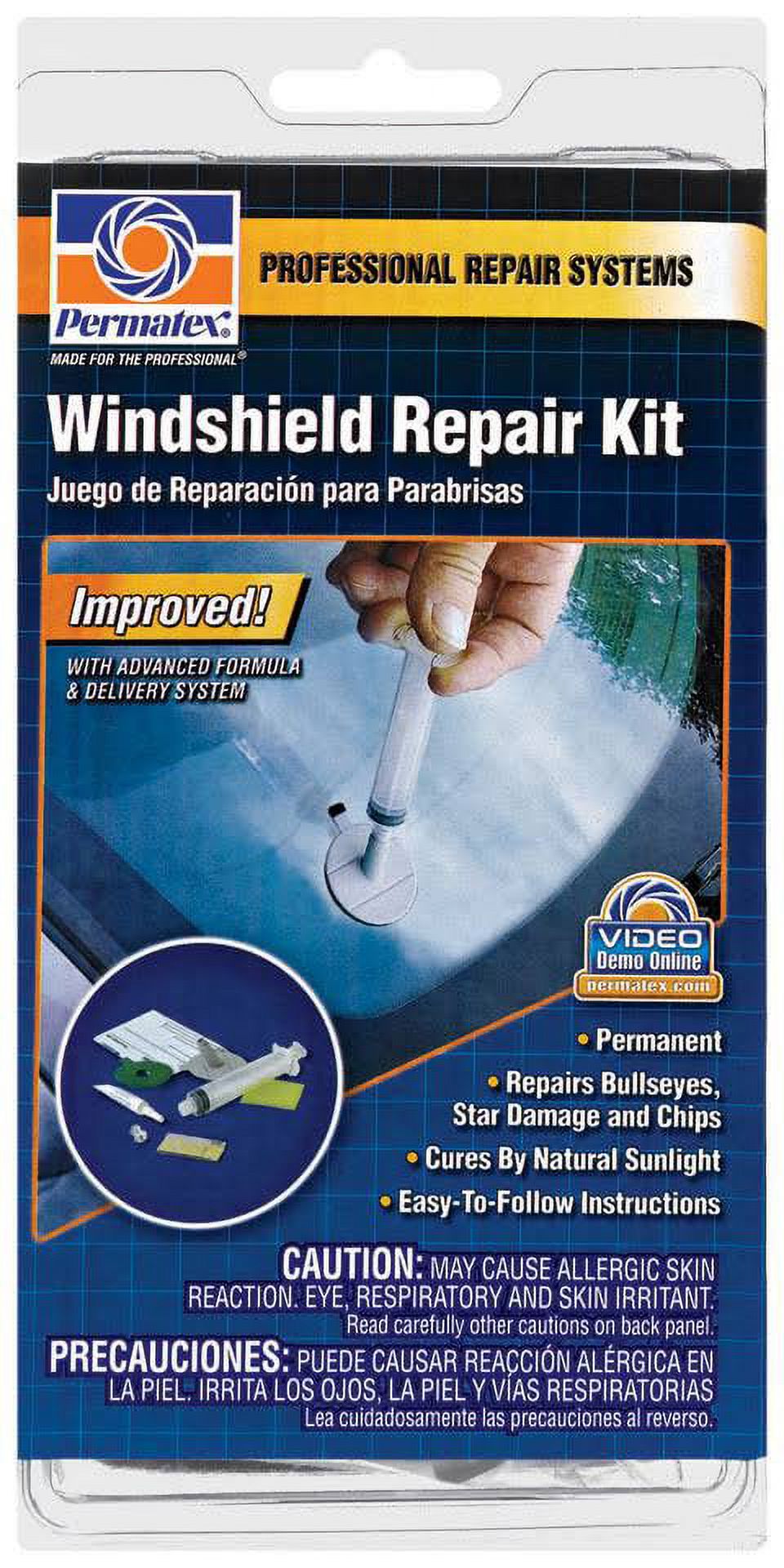 Permatex 09103 Windshield Repair Kit, Each - Walmart.com