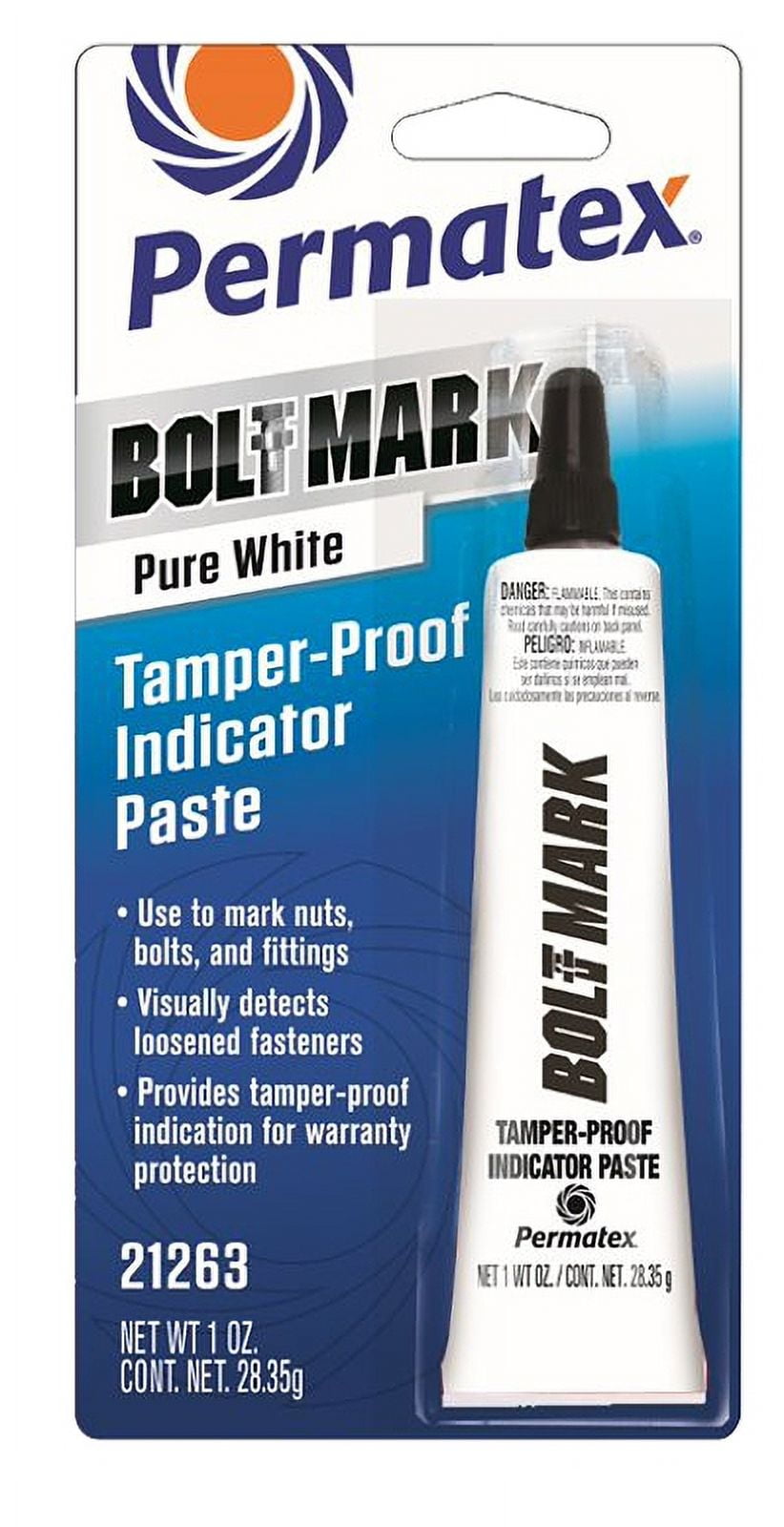 Permatex 21263 Bolt Mark White - Walmart.com