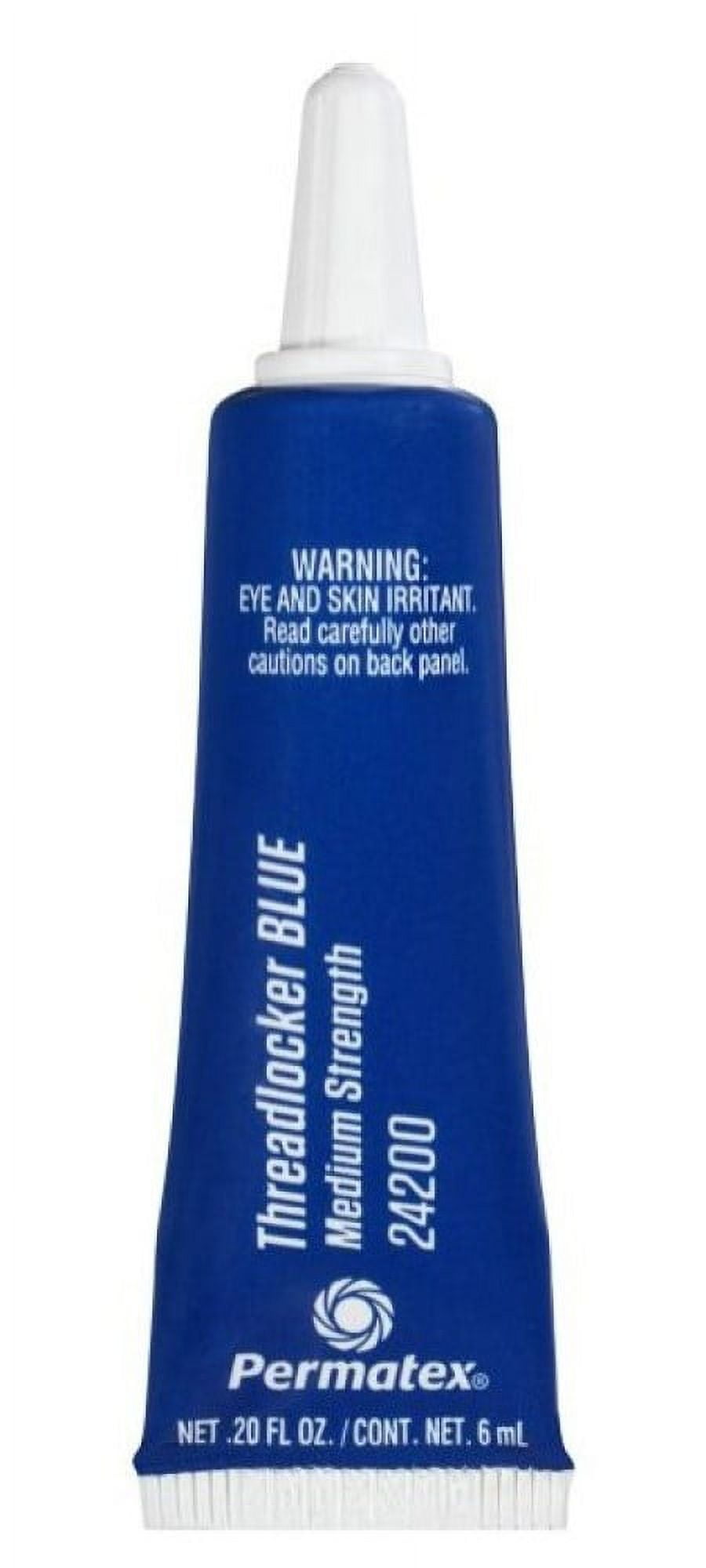 Permatex 24200 Medium-Strength Threadlocker Blue, 6 ml. - Walmart.com