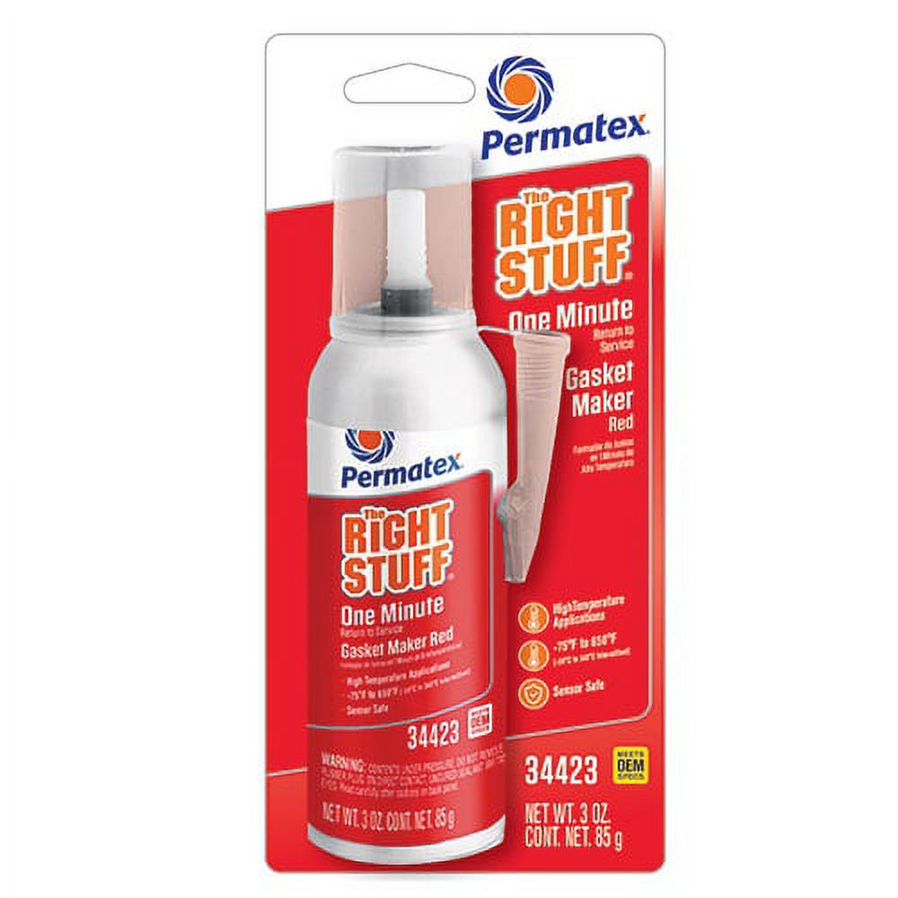 Permatex Ultra Grey Rigid High-Torque RTV Silicone Gasket Maker 3oz ...