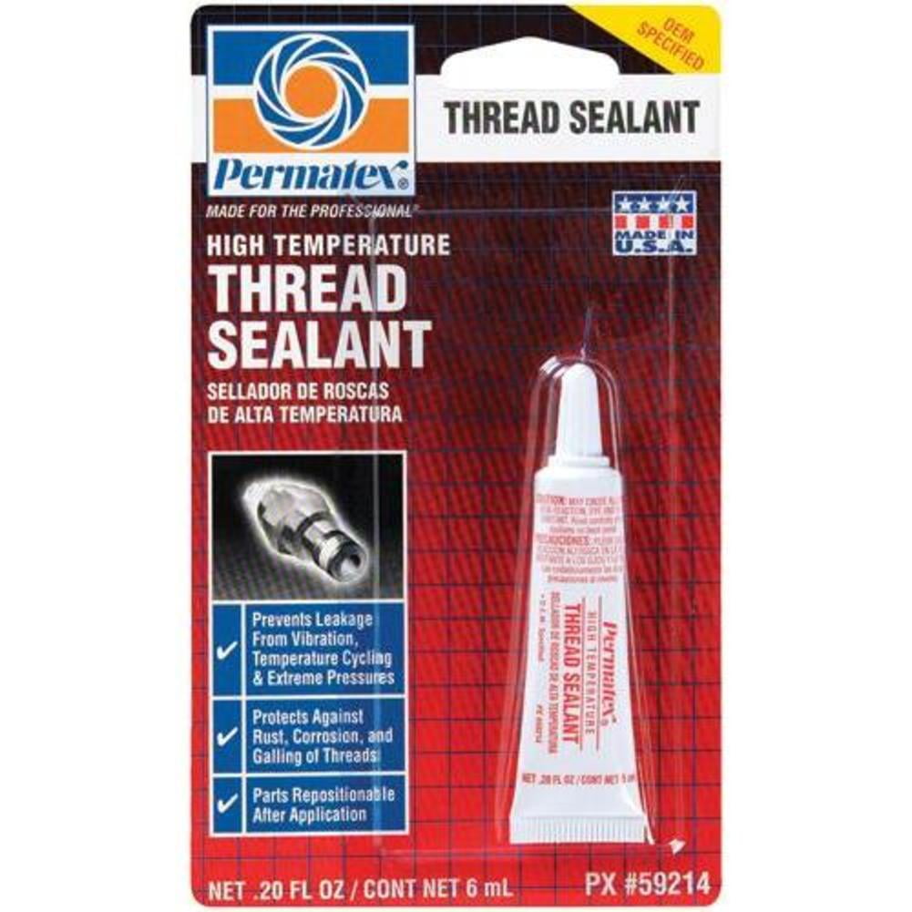 Permatex 59235 High Temperature Thread Sealant - 50 ml Tube - Walmart.com