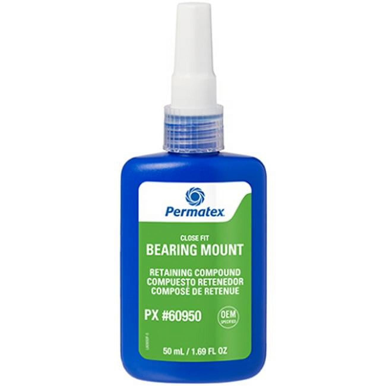 Permatex Bearing Mount Adhesive, Close Fit, Bond & Seal, 50 ml, Case of ...