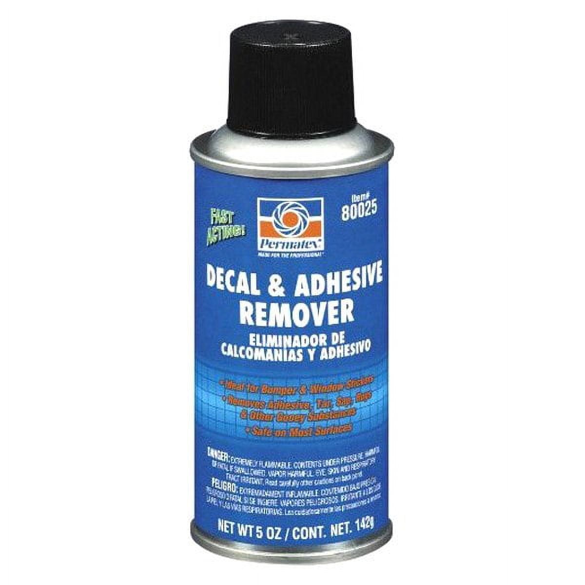 Permatex 80025 - 6 oz. 1 Piece Decal & Adhesive Cleaner - Walmart.com