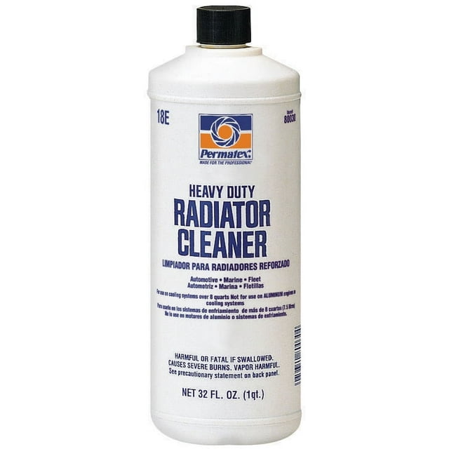 Permatex 80030 Heavy Duty Radiator Cleaner, 1 Quart - Walmart.com