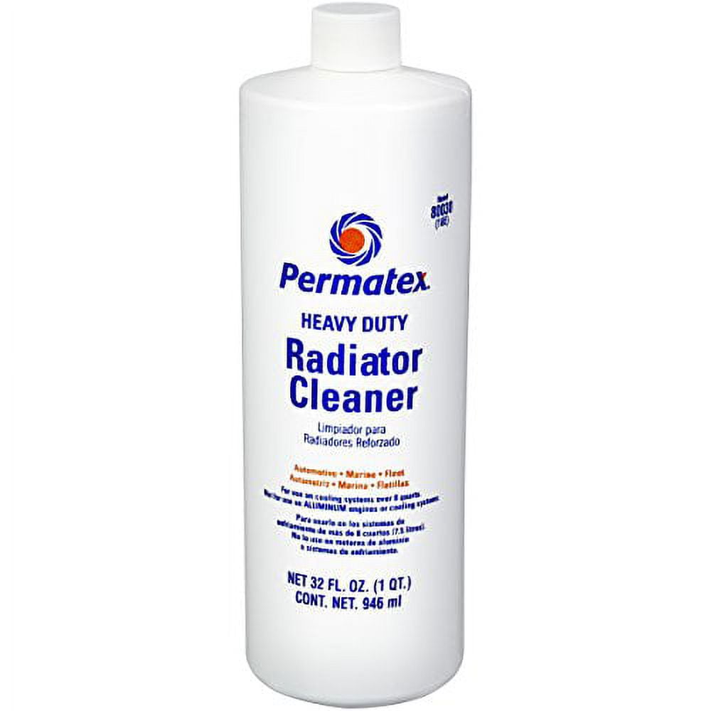 Permatex 80030 Heavy Duty Radiator Cleaner, 1 quart - Walmart.com