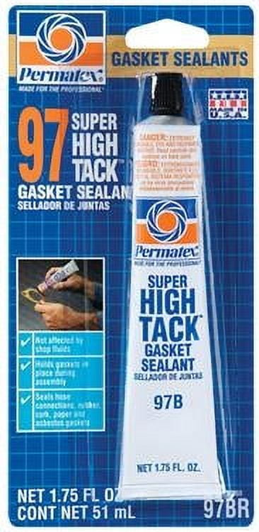 Permatex 80060 Gasket Sealer Super High Tack Squeeze Tube - 1.75 Ounce ...