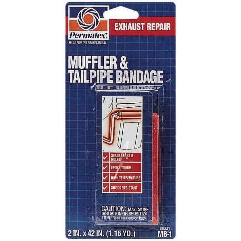 Permatex 80331 Muffler - Tailpipe Bandage-84 Sq in- Carded - Walmart.com