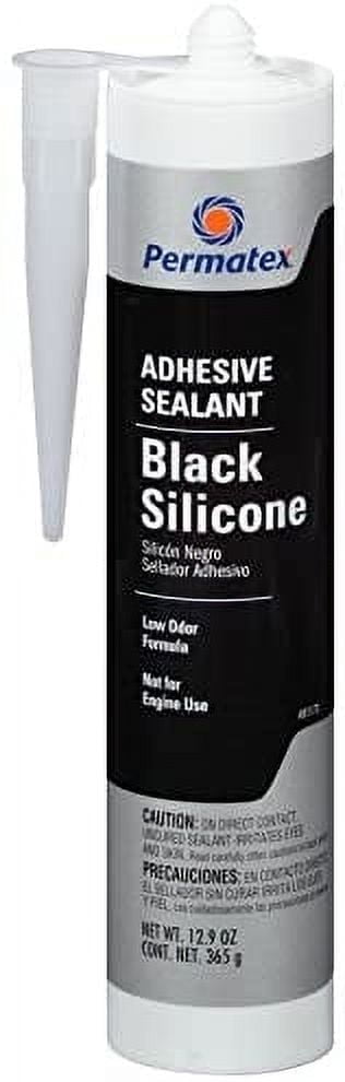 Permatex 81173 Black RTV Silicone Adhesive Sealant - 12.9 Oz - Walmart ...