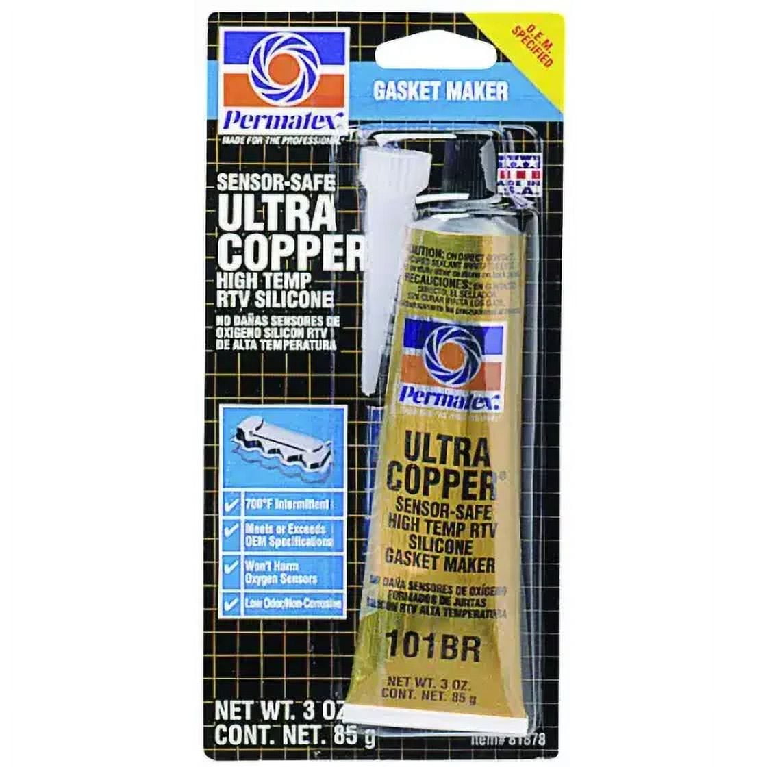 Permatex 81878 Hi Temperature Silicone Gasket, Each - Walmart.com