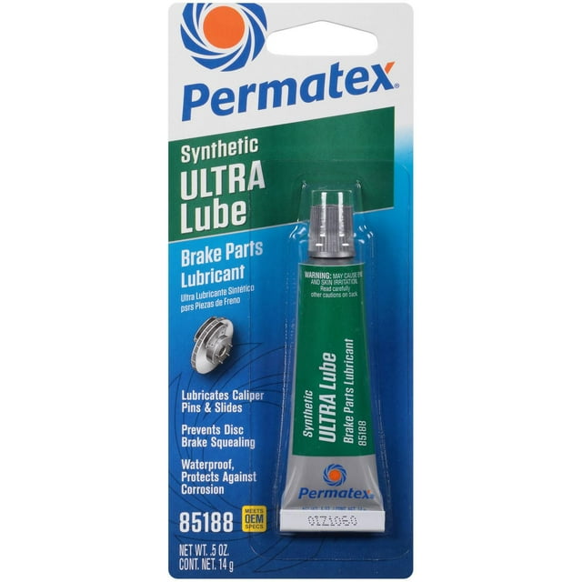 Permatex 85188 - 0.5oz, Ultra Disk Brake Caliper Lube Paste, Green ...