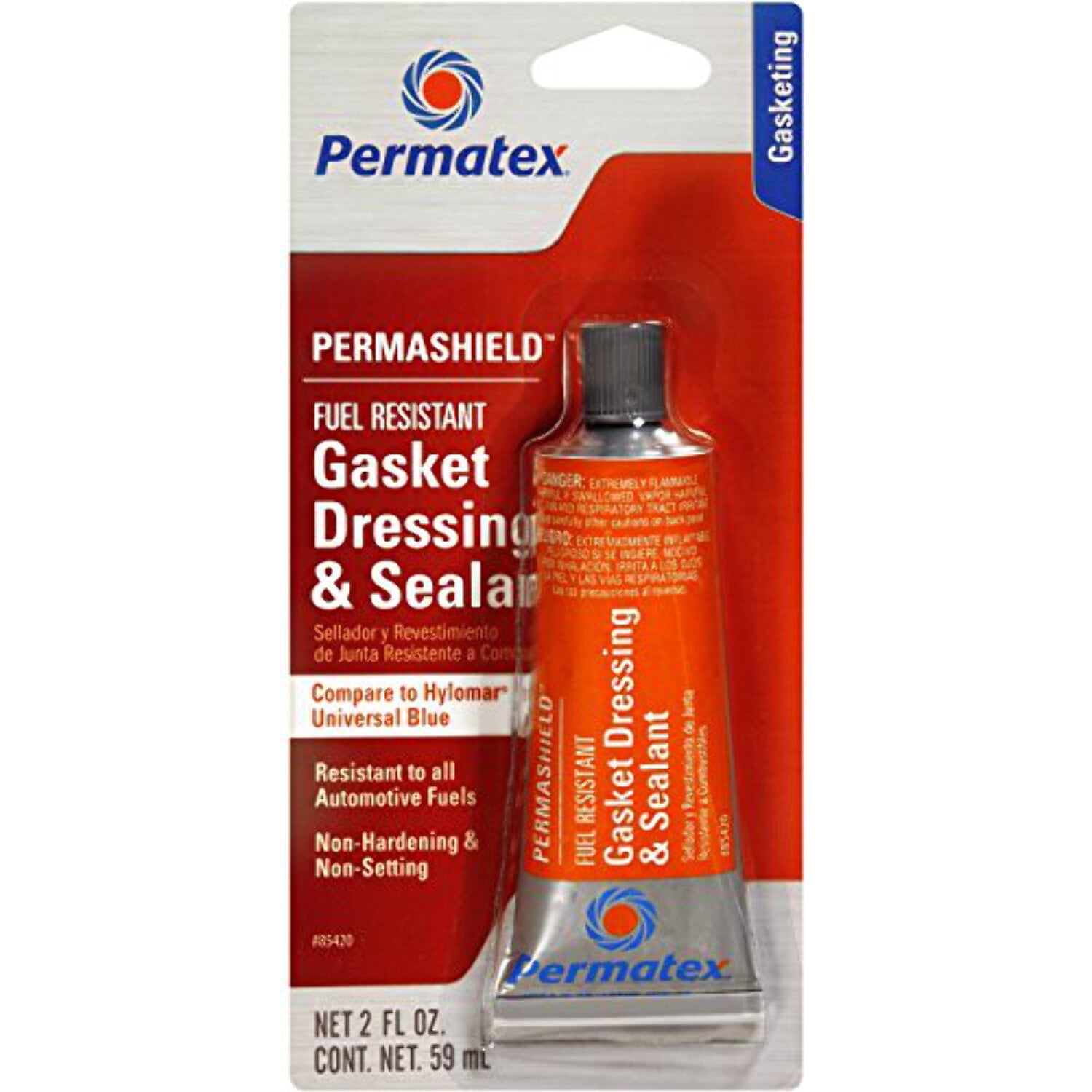 Permatex 85420, Liquid Ketone Polyester Urethane, Multicolor Gasket ...