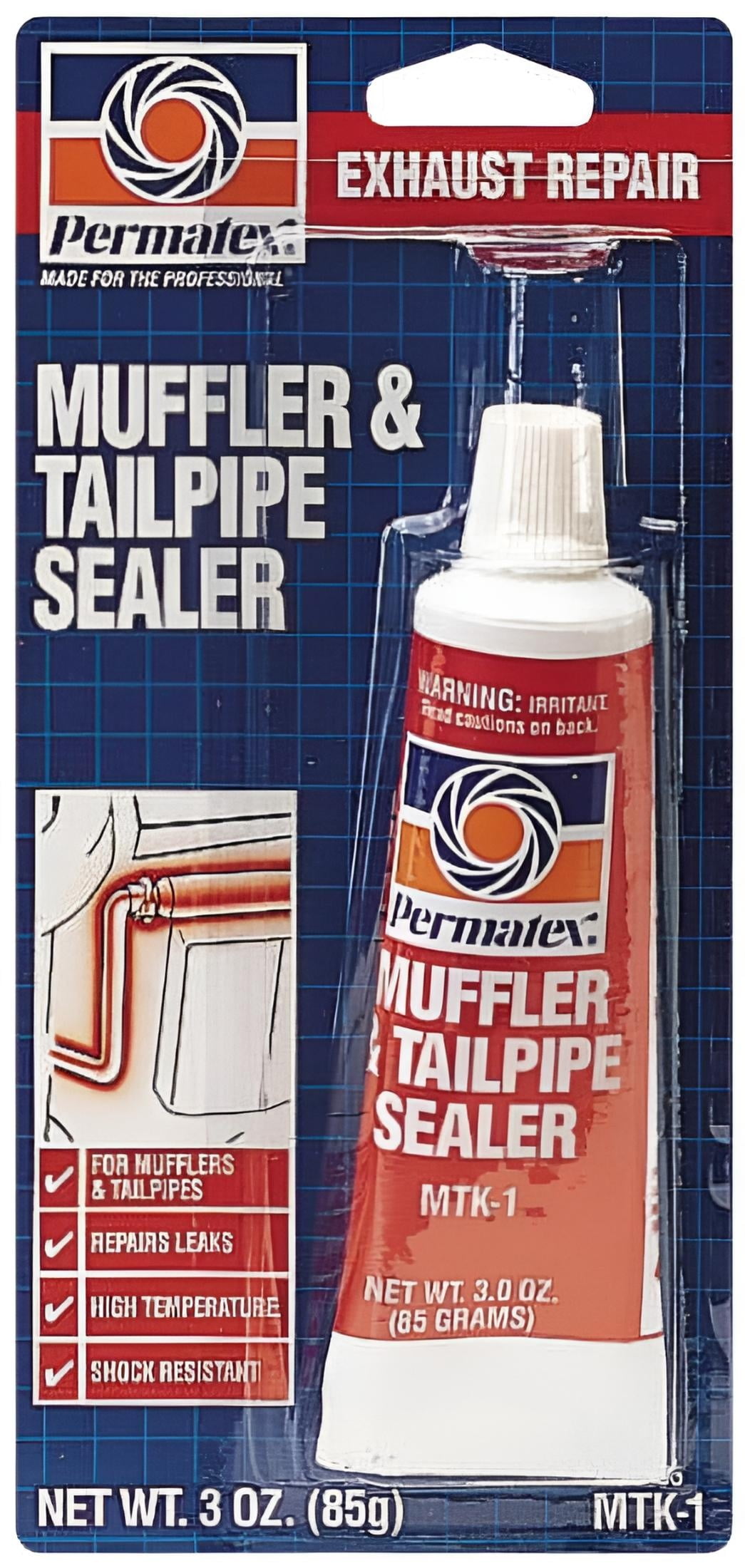 Permatex Exhaust Repair Muffler and Tailpipe Sealer - Walmart.com