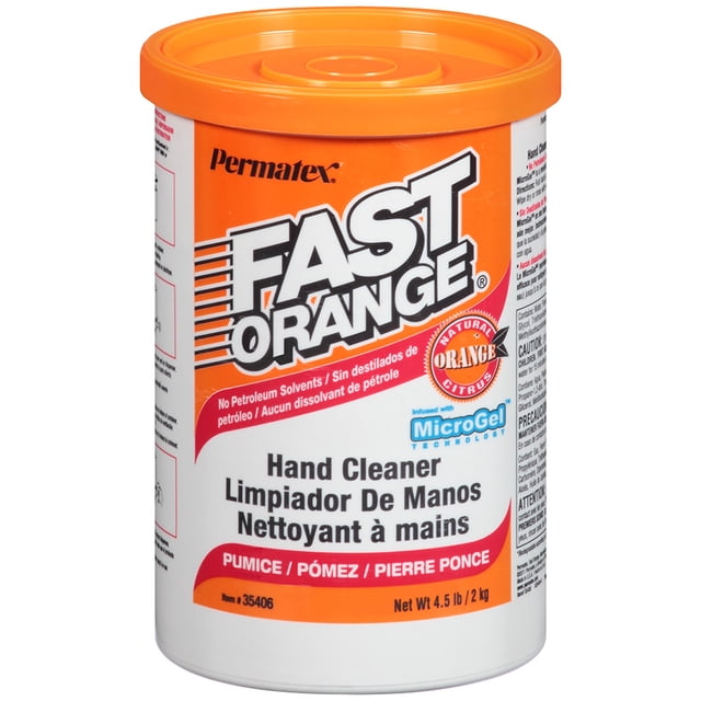 Permatex 35406 Fast Orange Pumice Cream Hand Cleaner, 4.5 Lbs - Walmart ...