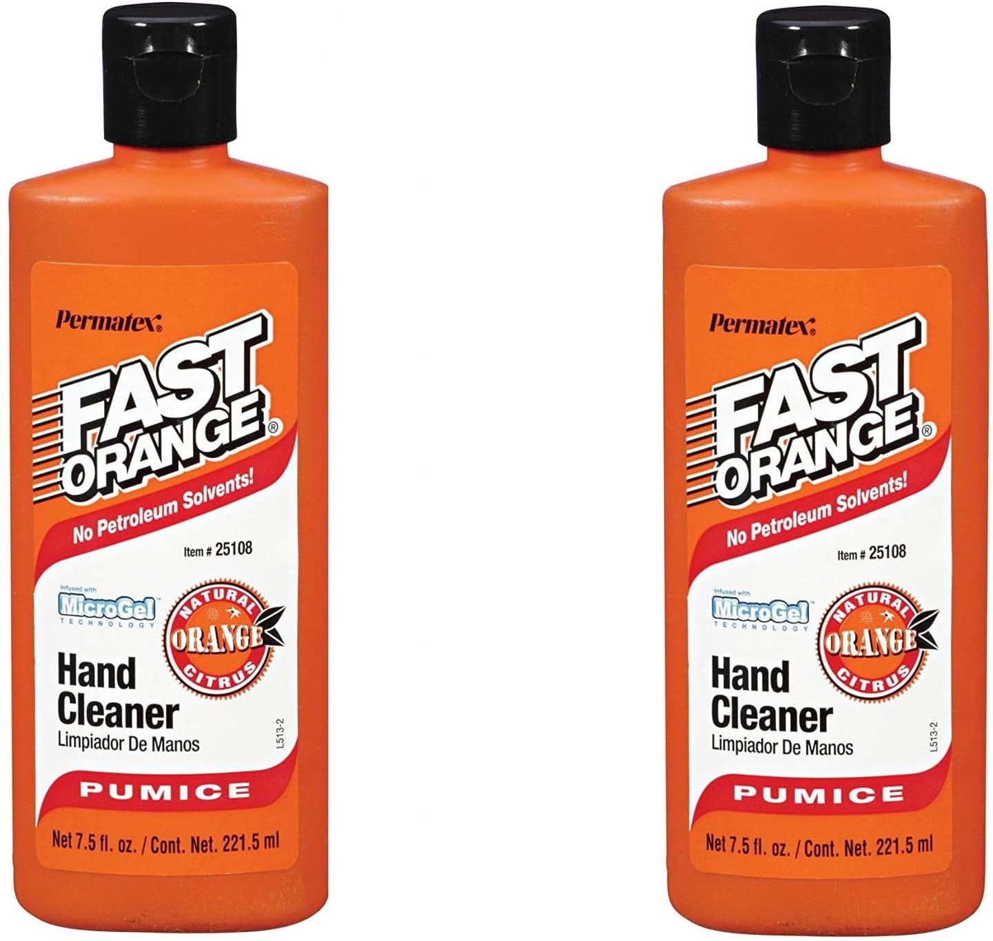 Permatex Fast Orange Fine Pumice Lotion Hand Cleaner - 7.5 Fluid Ounce ...