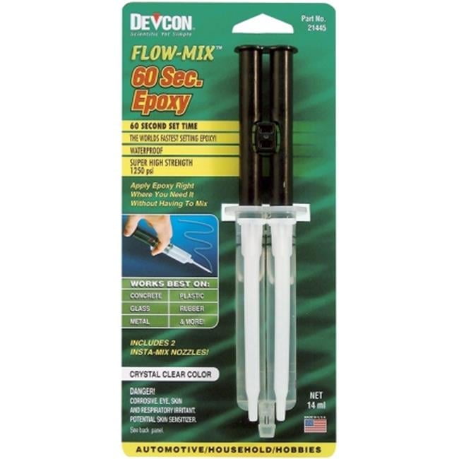 Permatex Flow-Mix 60 Second Epoxy - Walmart.com