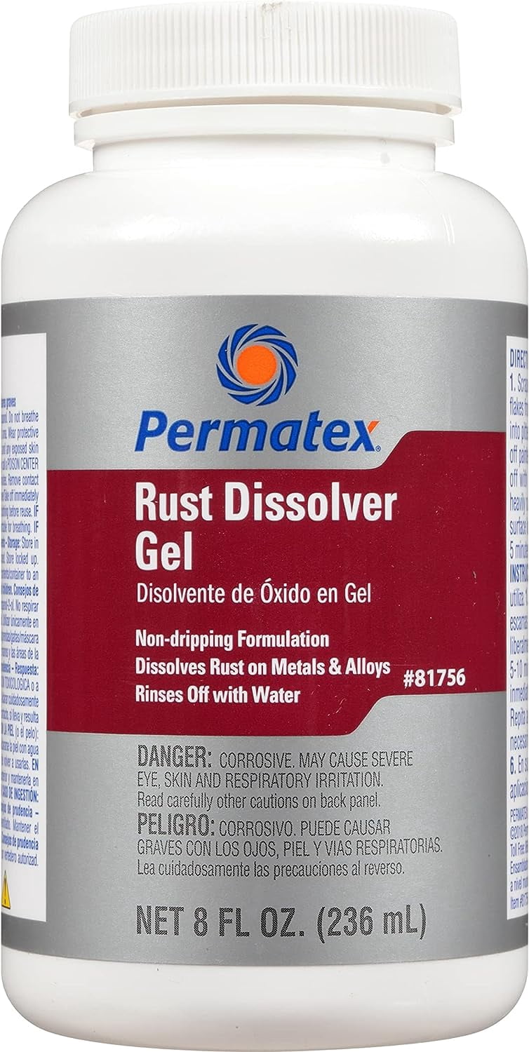 Permatex Naval Jelly Rust Remover Gel, 8 oz - Walmart.com