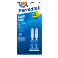 Permatex Super Glue Gel, 2 Pack - 75587 2 Grams - Walmart.com