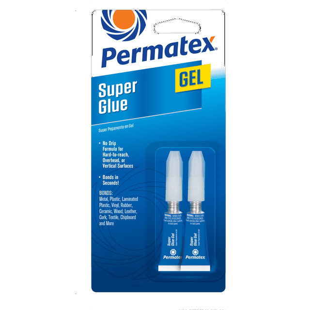 Permatex Super Glue Gel, 2 Pack - 75587 2 g. - Walmart.com