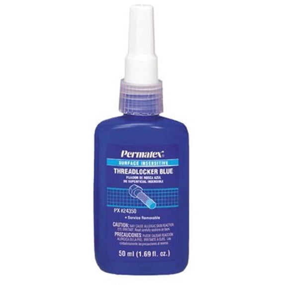 Permatex Surface Insensitive Blue Threadlockers, 50 mL, 3/4 in Thread ...
