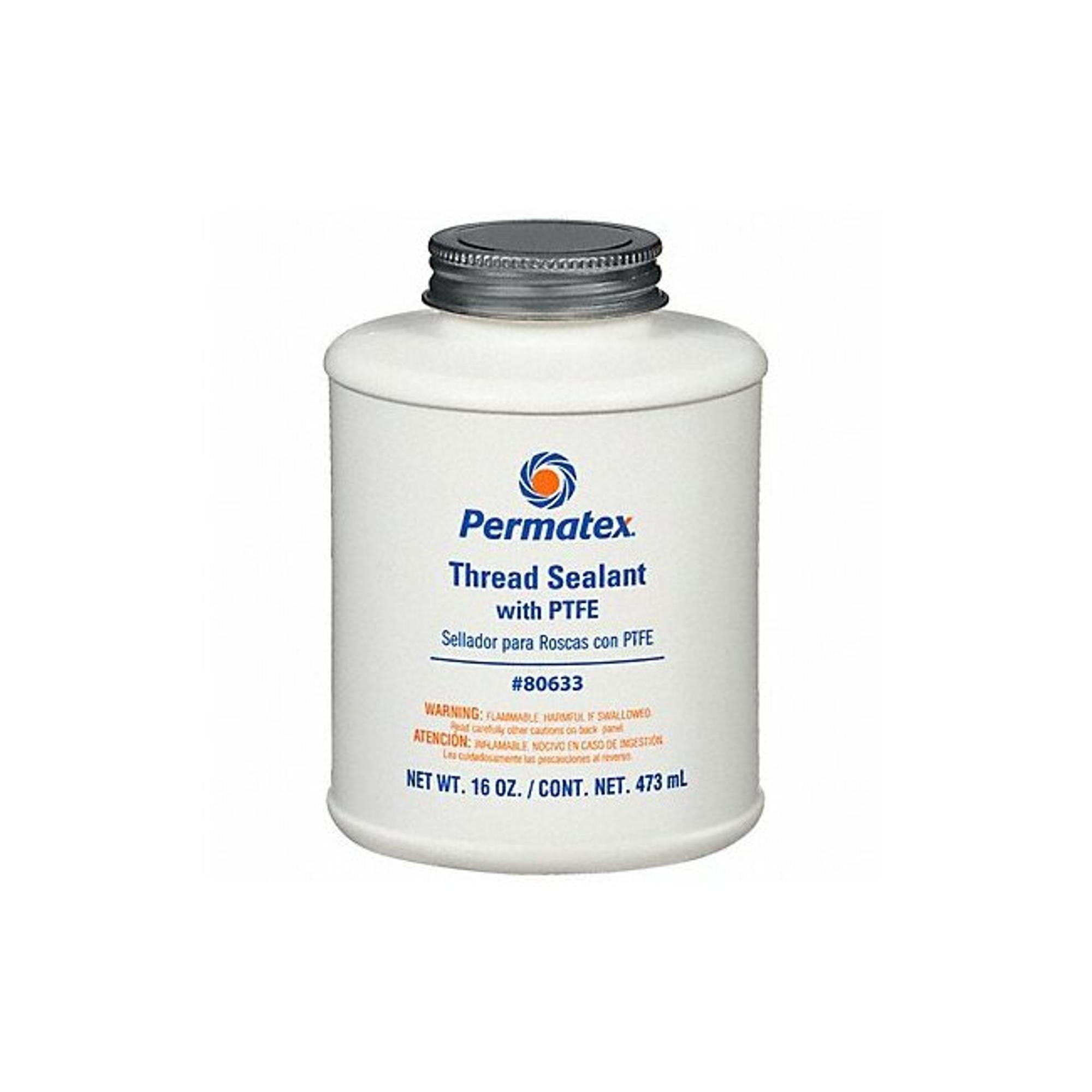 Permatex Pipe Thread Sealant,16 fl oz,White 80633 - Walmart.com