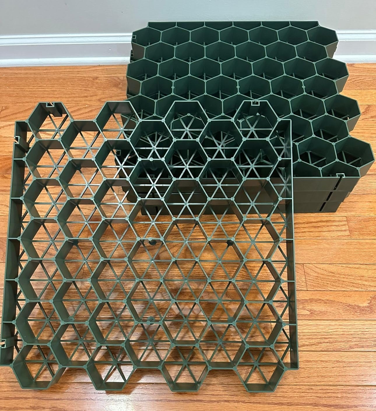 Permeable Grass Pavers Grid Flat-Interlocked,HDPE Plastic Shed Base for ...