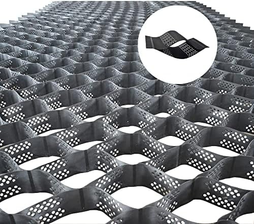 Permeable Pavers Geocell Ground Grid 2'' HDPE Driveway Pavers Geo Grid ...