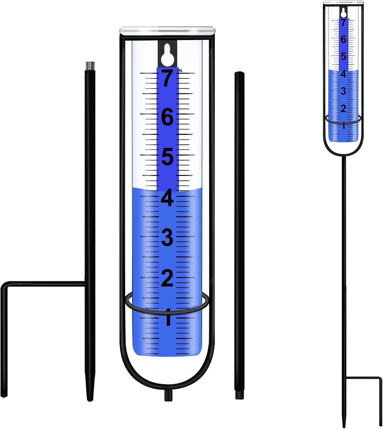 Permotary Accurate Rain Gauge Outdoors, Tall Upgraded Rain Gauge for ...