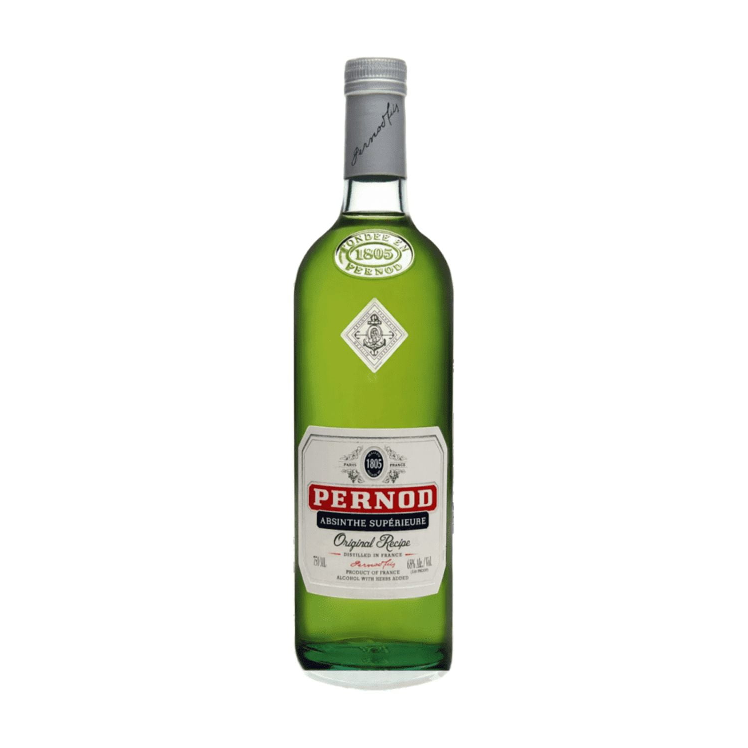 Pernod Aux Plantes Superieure Absinthe, 750 ml 68% ABV - Walmart.com