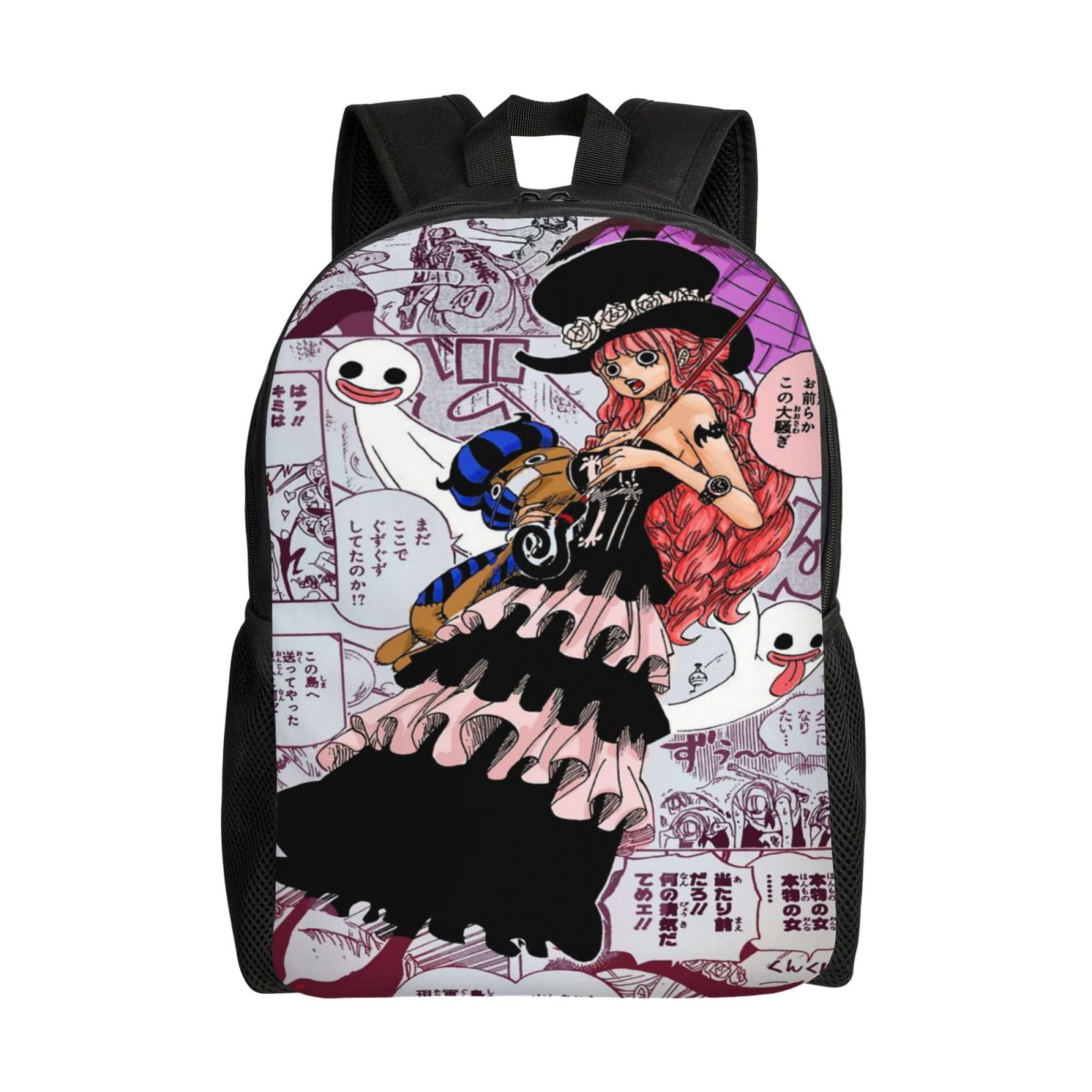 Perona Anime Backpack Cartoon Travel Bags 3D Printed Casual Daypacks ...