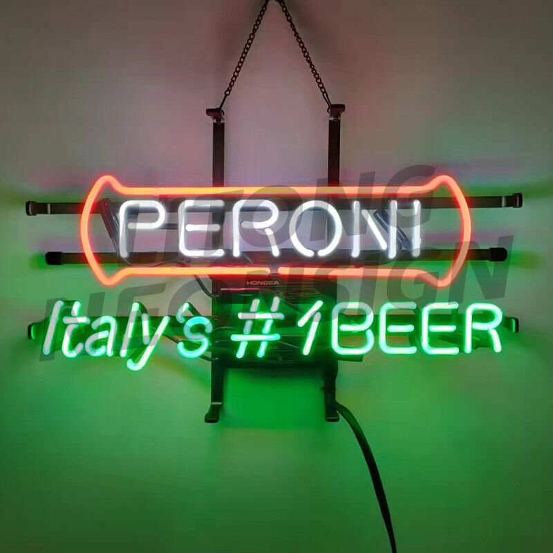 Peroni Italy #1 Beer Neon Sign Beer Bar Pub Restaurant Wall Window ...