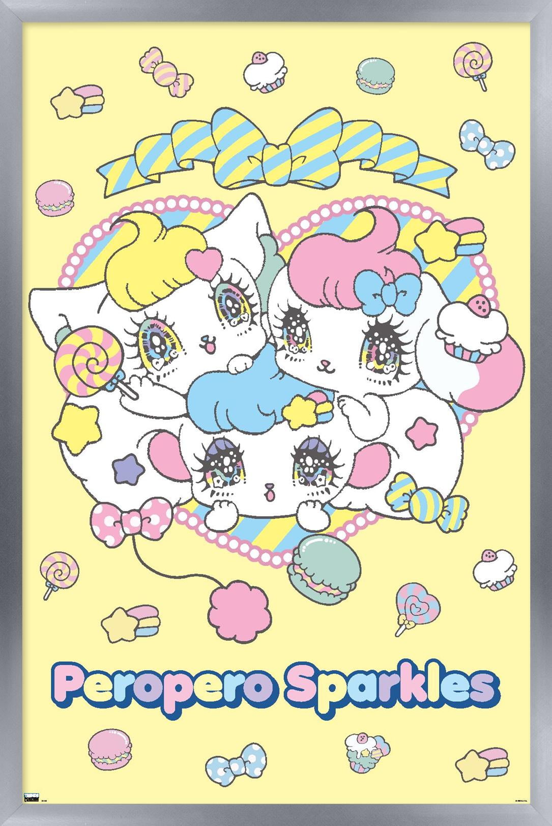 Peropero Sparkles - Group Wall Poster, 22.375" x 34" Framed - Walmart.com