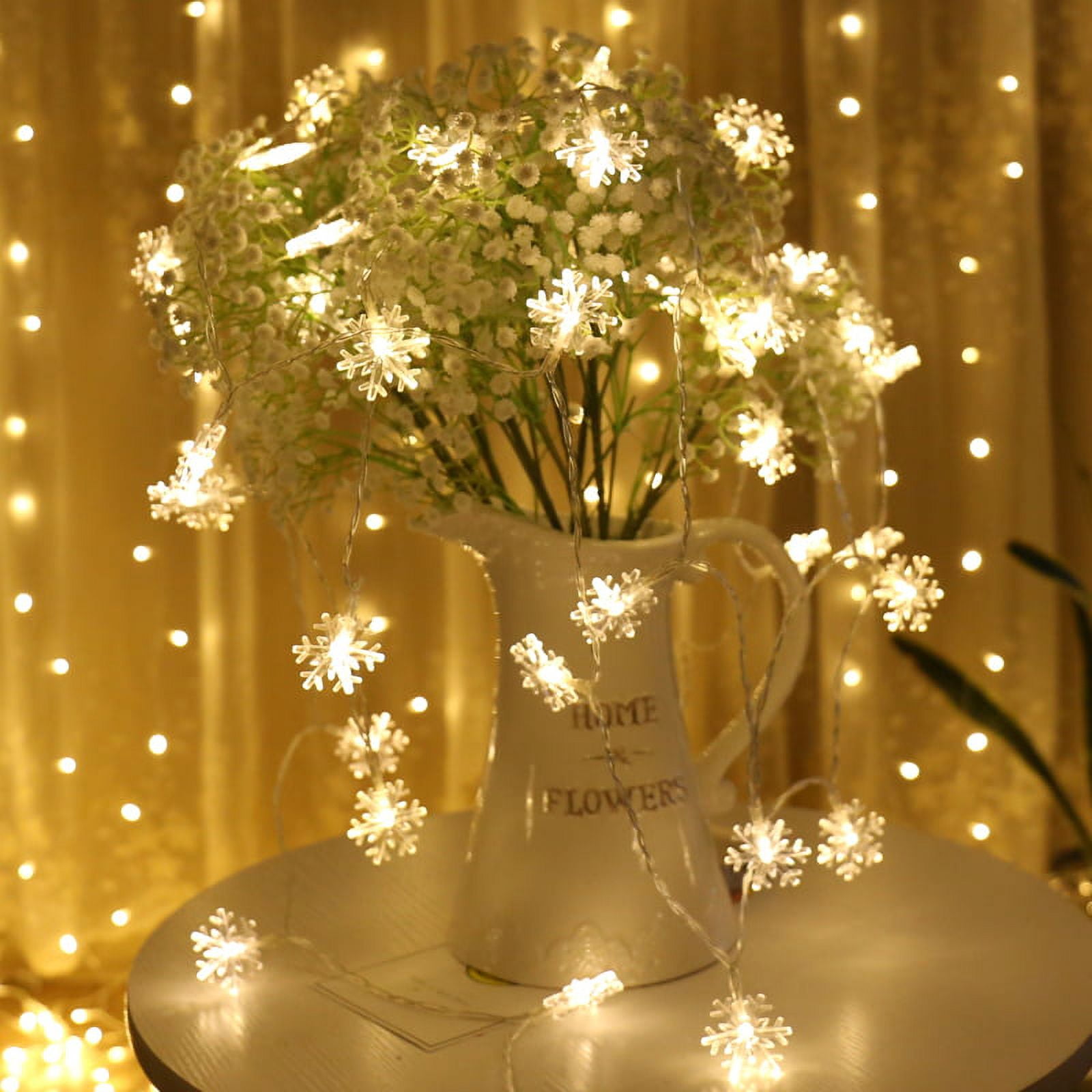 Peroptimist LED String Lights, Mini Star Christmas Light, Battery ...