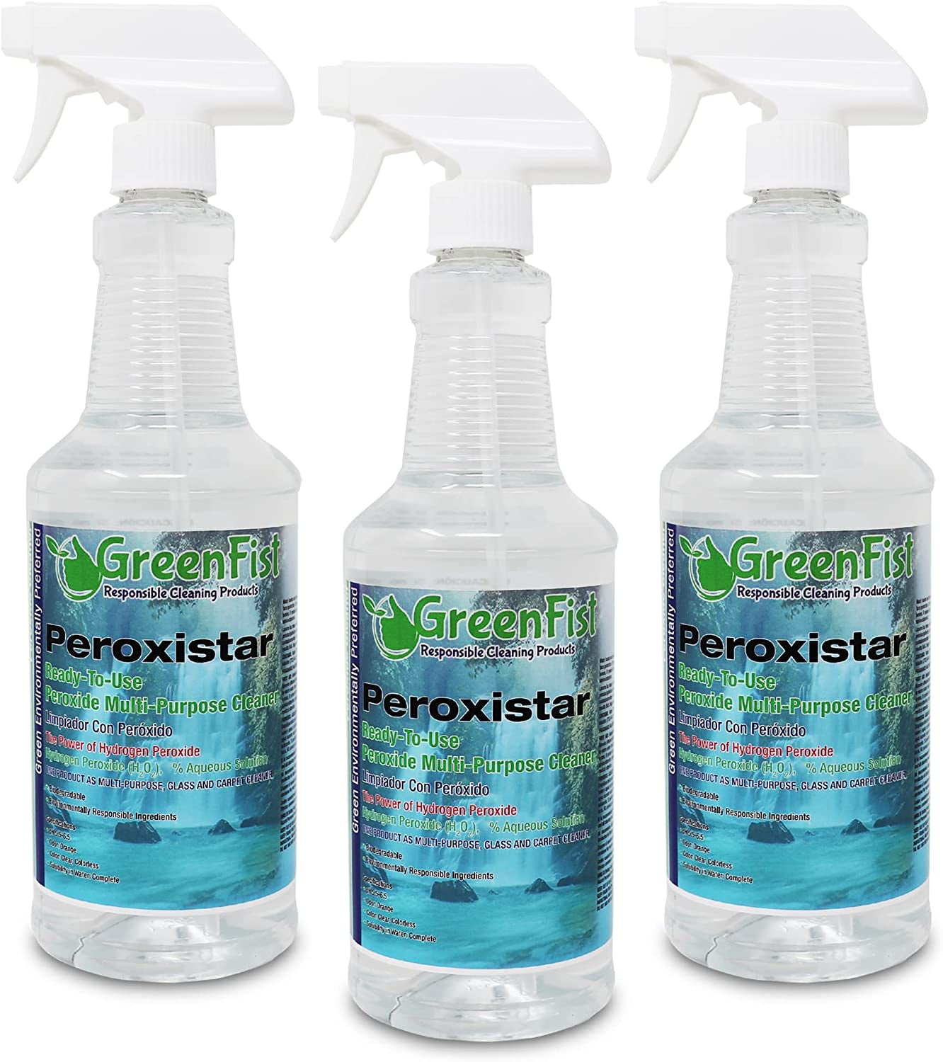 PeroxiStar Hydrogen Peroxide All Purpose (Glass, Carpet,Stain Remover ...